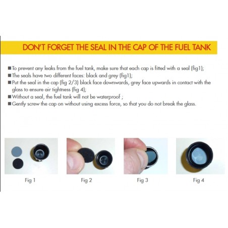 Glass Tank 100ml - HS Code:701790 - Origin France